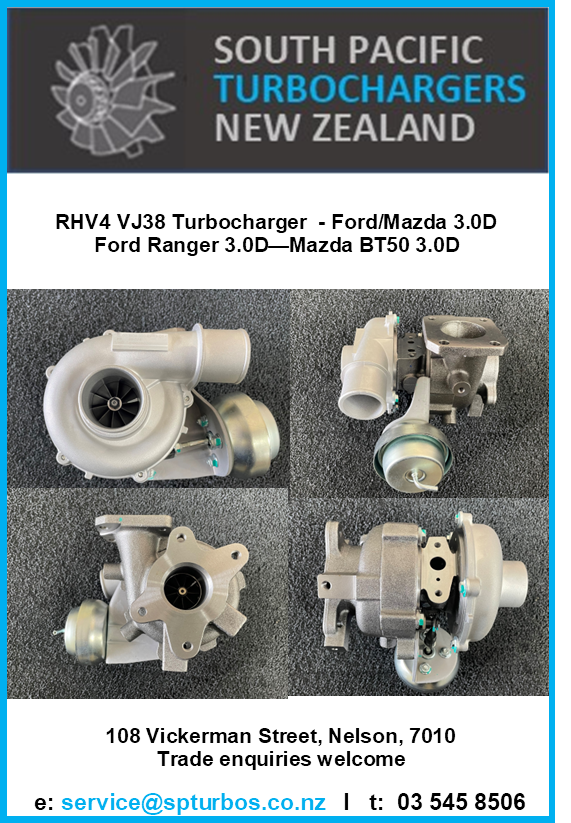 Mazda BT50 / Ford Ranger 3.0D RHV4 VJ38 Turbo – South Pacific Turbochargers